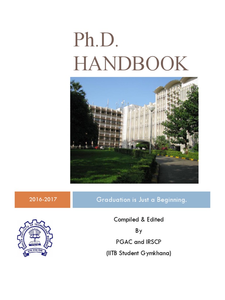Phd Handbook 2016 17 Pdf Thesis Doctor Of Philosophy