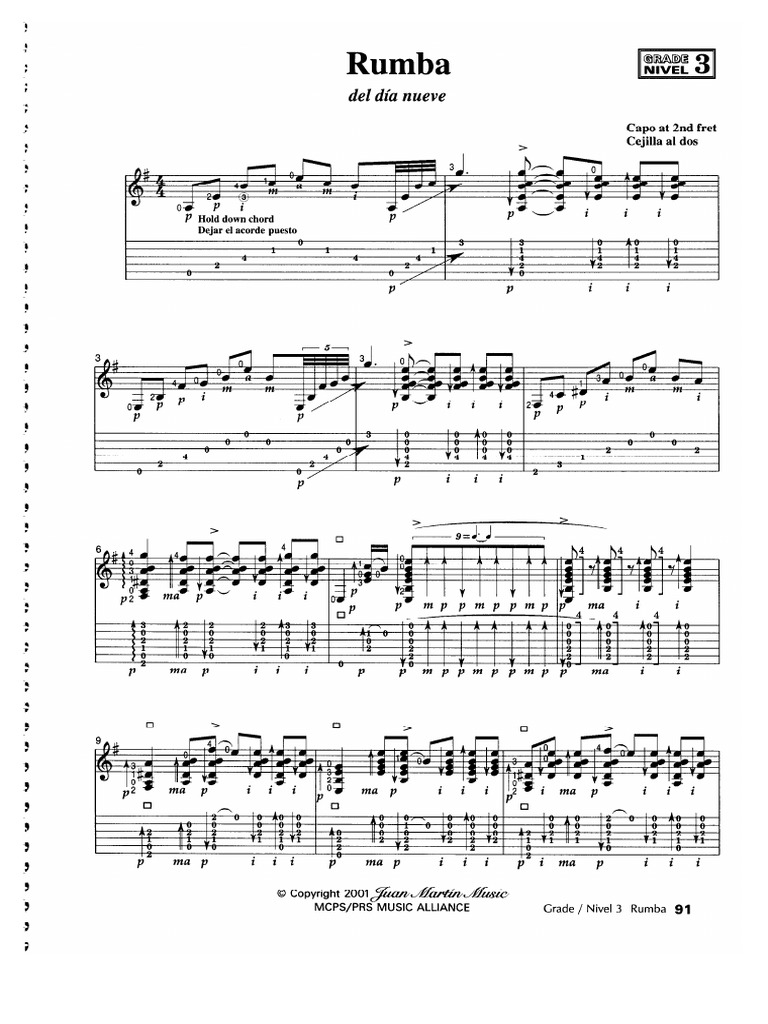 Juan Martin Rumba Level 3 | PDF