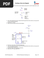 ETAP Workshop Notes Creating New Project File & One Line Diagram | PDF ...