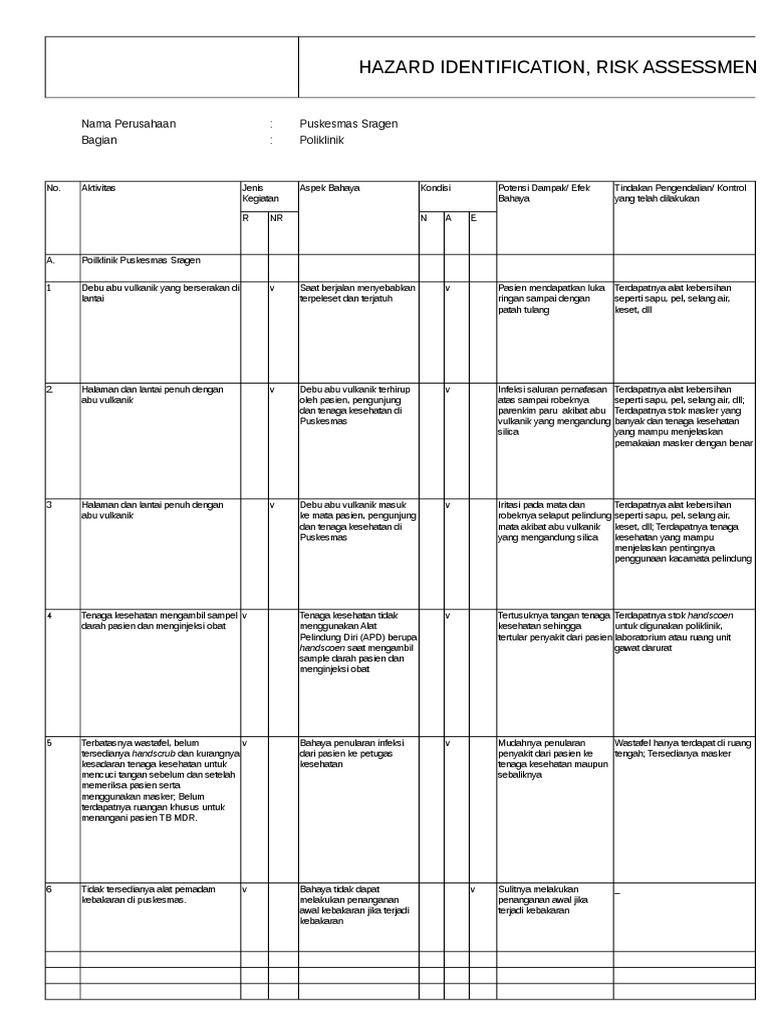 Contoh Blangko Hira | PDF