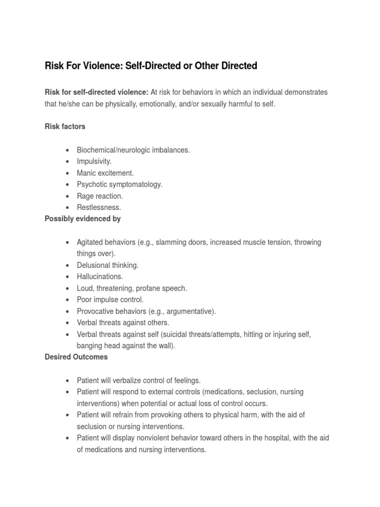 Nursing Care Plans | Mania | Bipolar Disorder