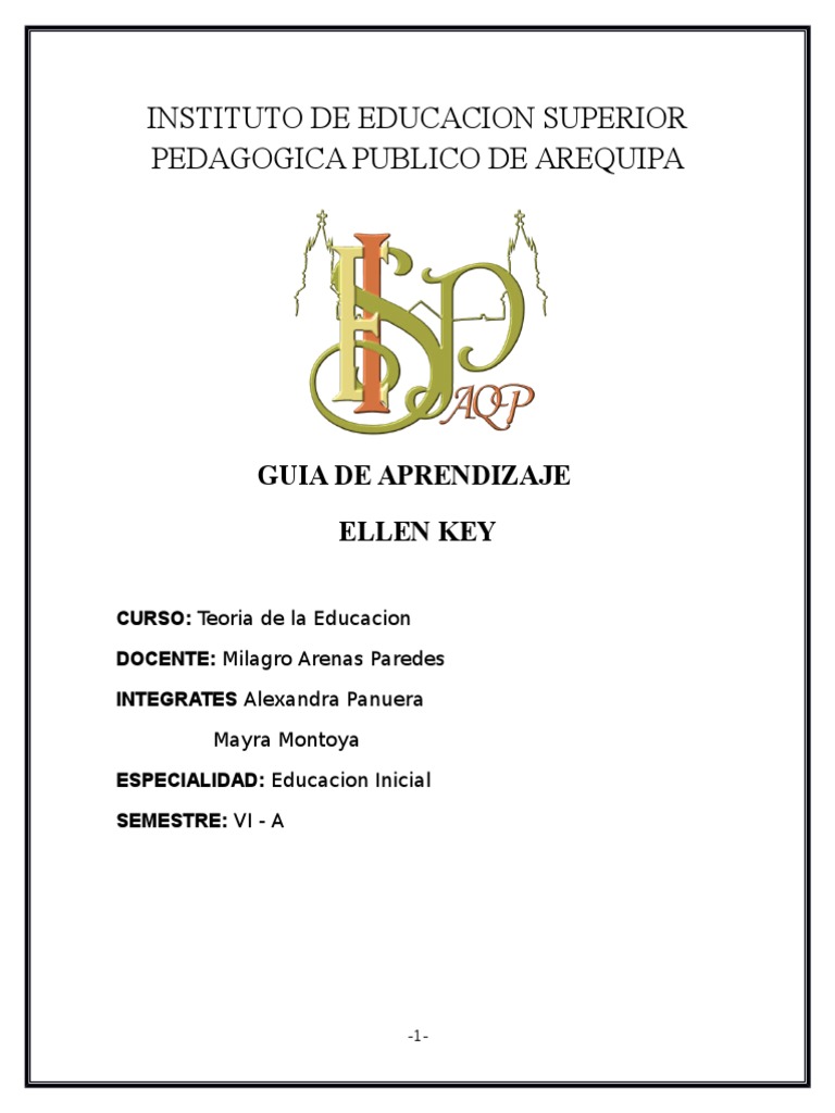 Ellen Key | Descargar gratis PDF | Science | Ciencia (general)