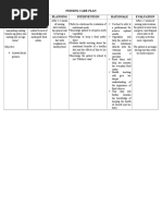 Nursing Care Plan Colostomy | PDF | Clinical Medicine | Medical Specialties