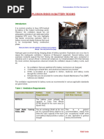 Battery Room Ventilation Calculation | PDF | Battery Charger ...