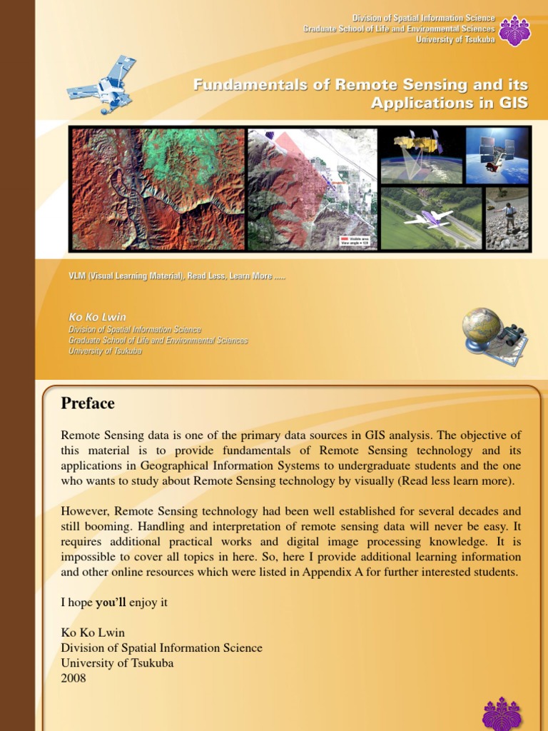 Fundamental Remote Sensing | PDF | Remote Sensing | Image Resolution