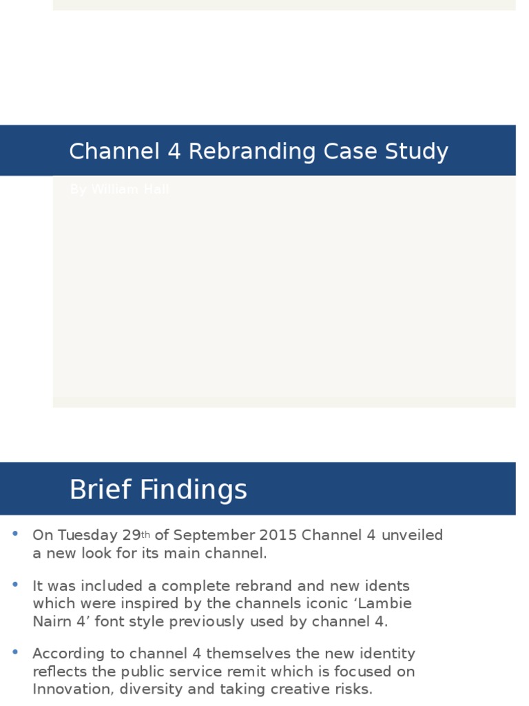 Rebranding Case Study | PDF | Logos | Communication