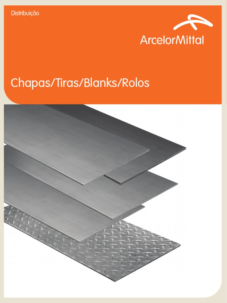 Produtos e especificações técnicas de chapas e aços distribuídos pela ...