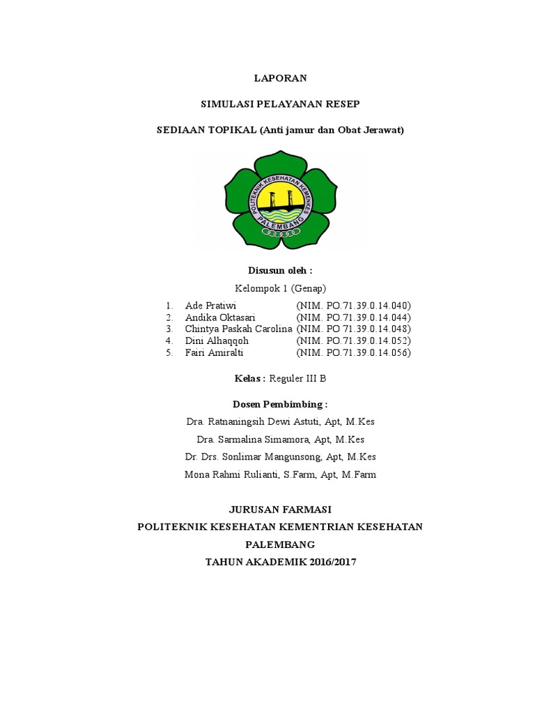 Laporan Topikal | PDF | Kesehatan Holistik
