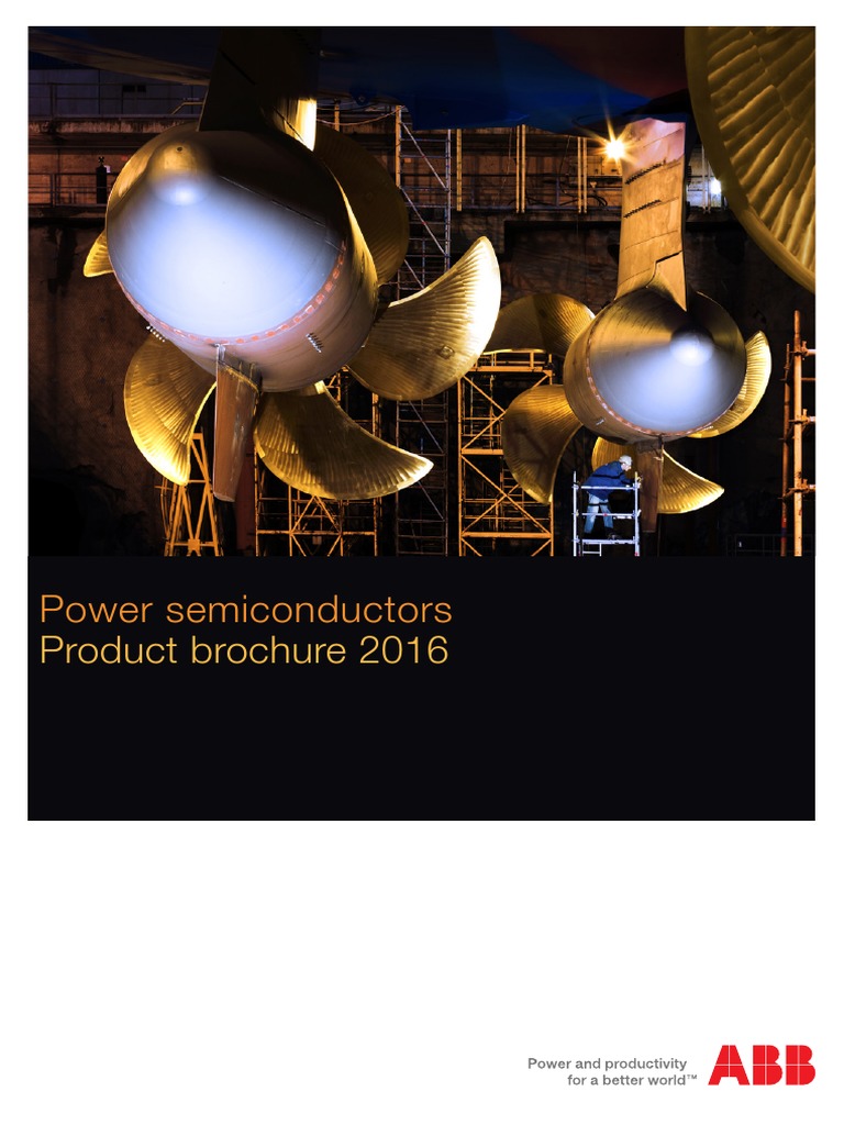 ABB Semiconductors. Power Semiconductors Product Brochure 2016 PDF ...