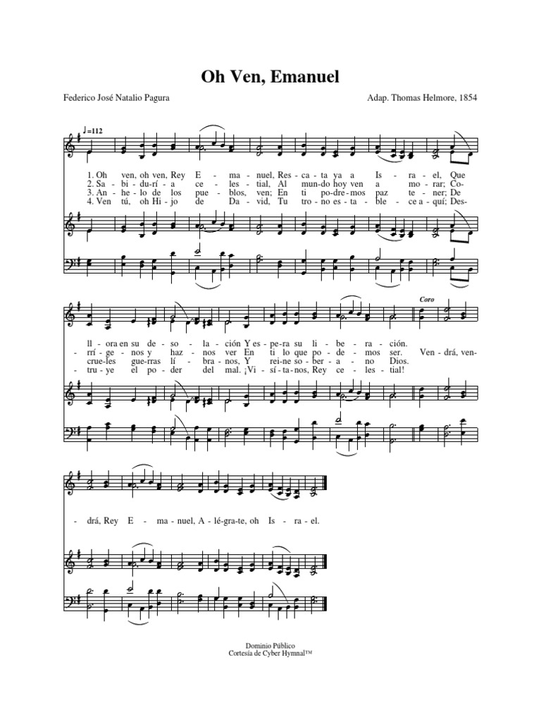 Oh Ven, Emanuel | PDF