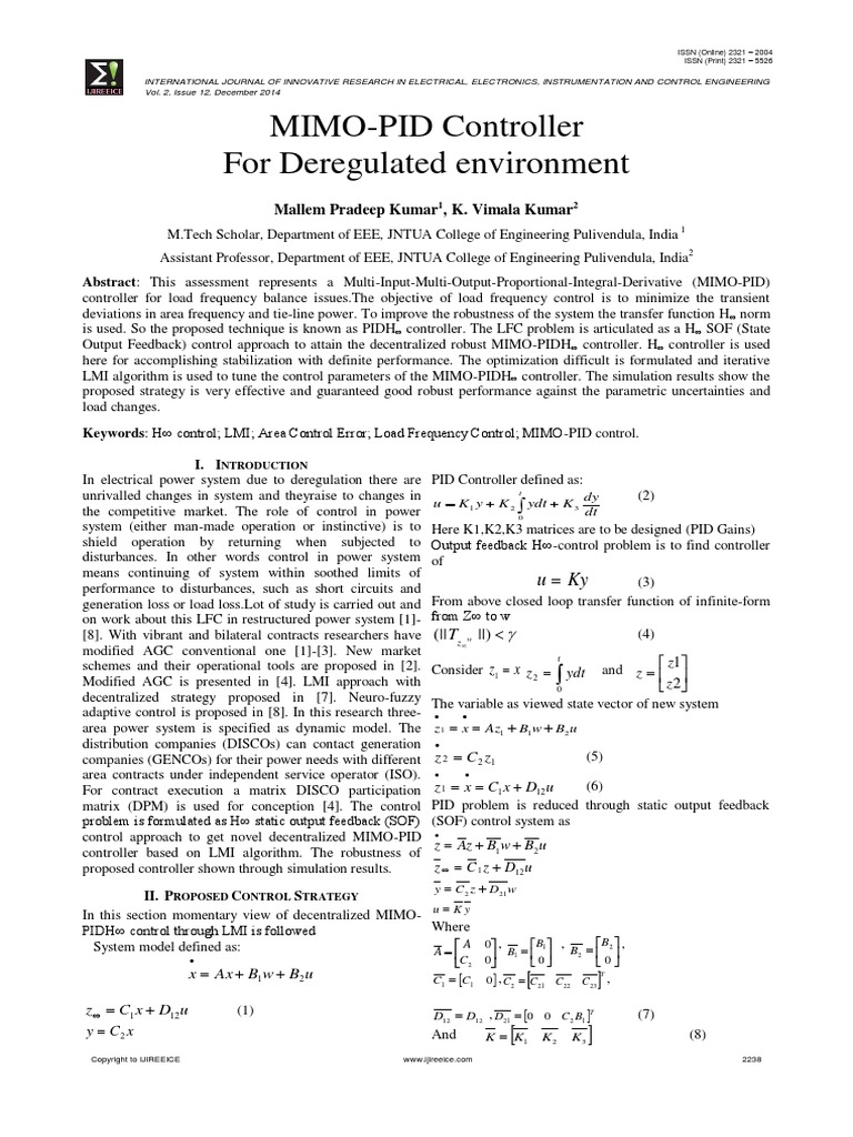 IJIREEICE8 s9 Pradeep MIMO-PID Controller For 3 Area Power System ...