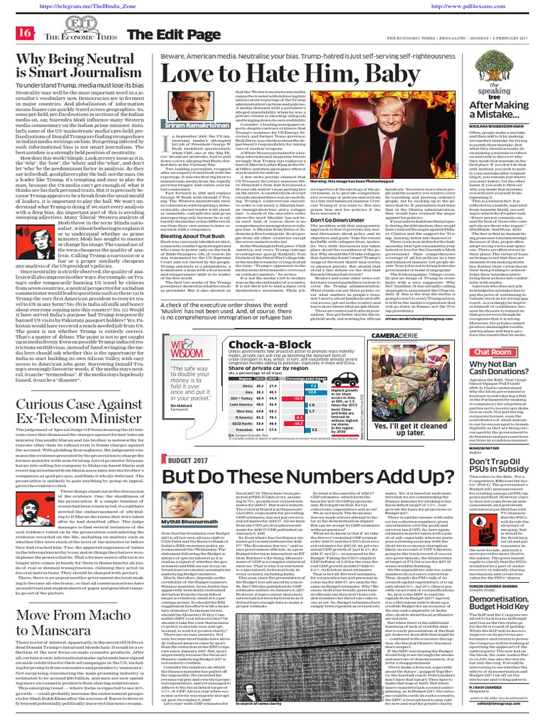 Neutral Journalism: Understanding Rather Than Accusing | PDF | American ...