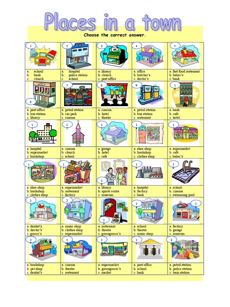 Matching Places to Pictures: An Exercise in Identifying Common ...