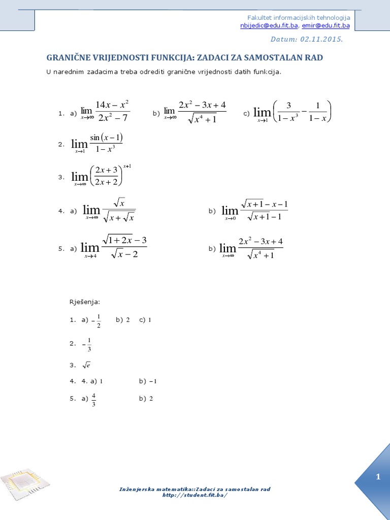 Z7 Domaca Zadaca 2015 16 | PDF