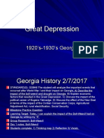 Impact of Talmadge on New Deal in Georgia | PDF | New Deal | Franklin D ...