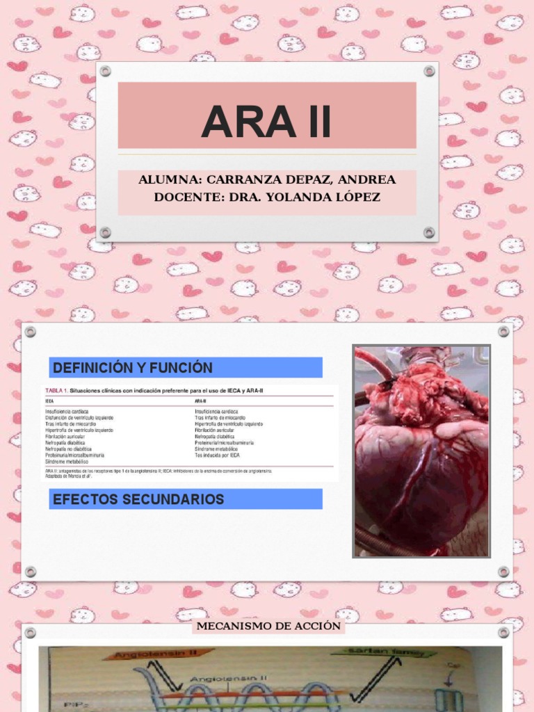 ARA II Grupo | PDF | Farmacología | Química medicinal