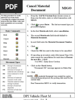 Cancellation of Goods Movements | PDF | Finance & Money Management ...