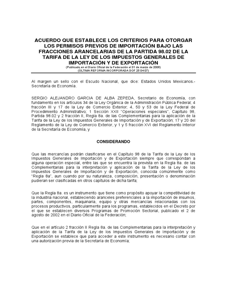 Regla Octava | Descargar gratis PDF | Competitividad | Industrias