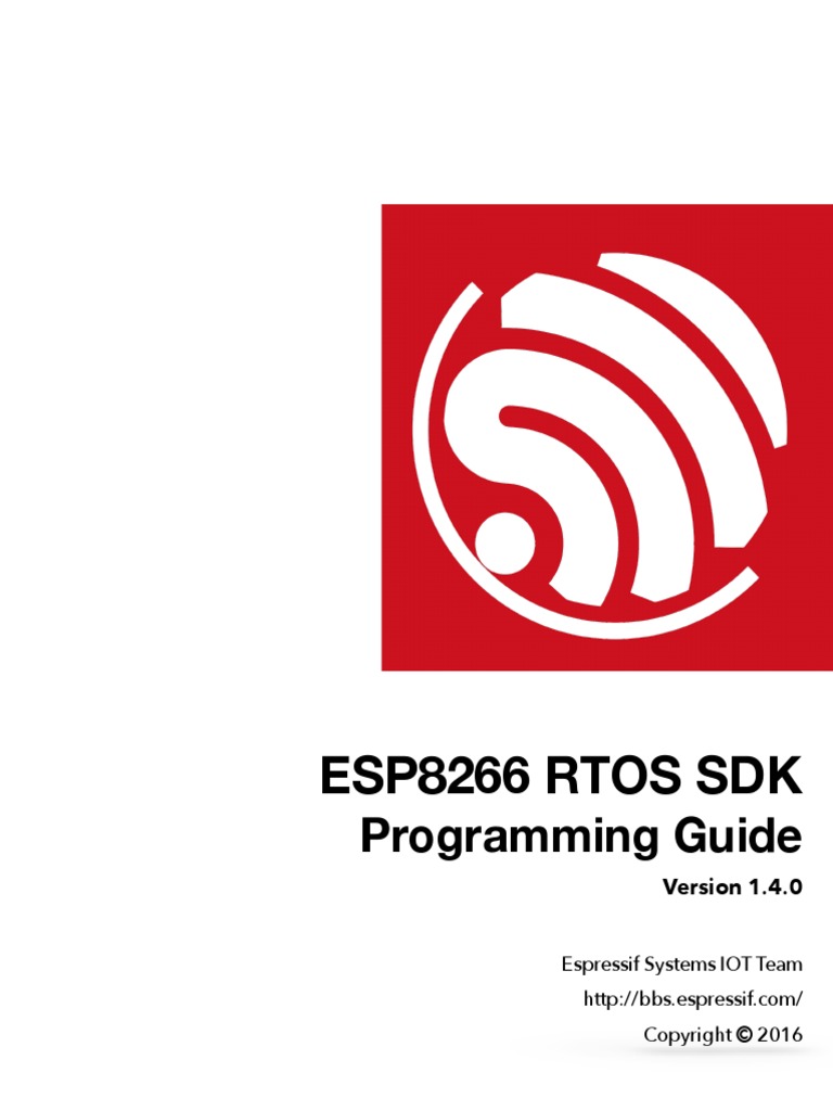 20a-Esp8266 Rtos SDK Programming Guide en v1.4.0 | PDF | Transmission ... 20a-Esp8266 Rtos SDK Programming Guide en v1.4.0 | PDF | Transmission ...