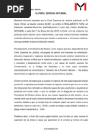 Formato de Hoja Notarial | PDF | Derecho
