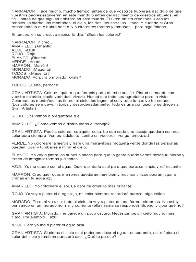 Drama Colores | Descargar gratis PDF | Amarillo | Color