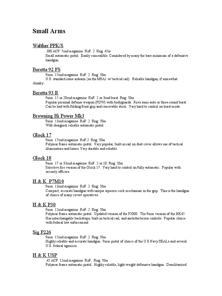 Guns | PDF | Revolver | Handgun