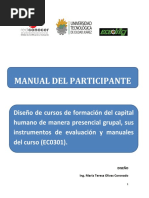 Ec0217.01 Manual Del Participante | PDF | Aprendizaje | Evaluación