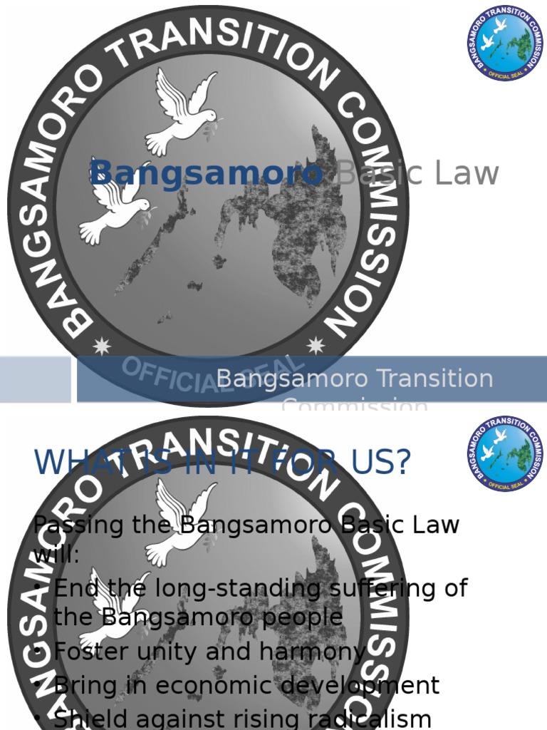 Bangsamoro: Basic Law | PDF | Government Of India | Taxes