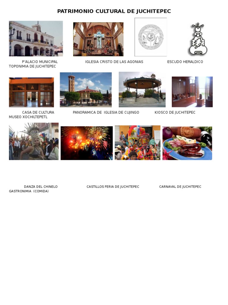 Patrimonio Cultural de Juchitepec | PDF