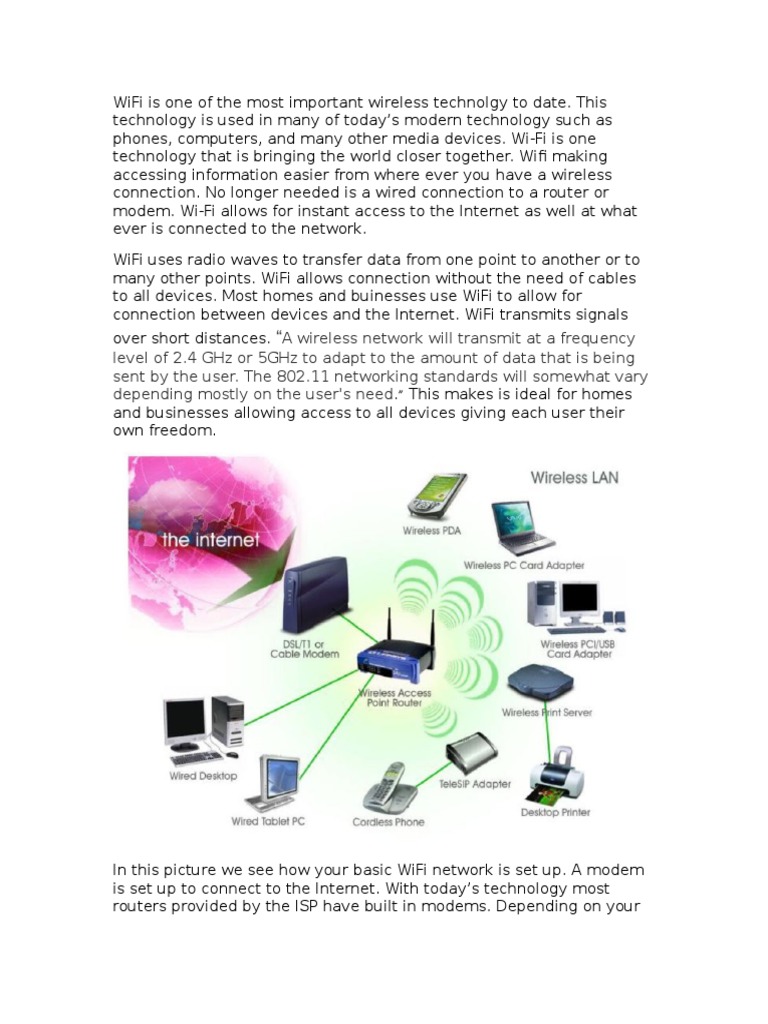 Wifi | PDF | Wi Fi | Modem
