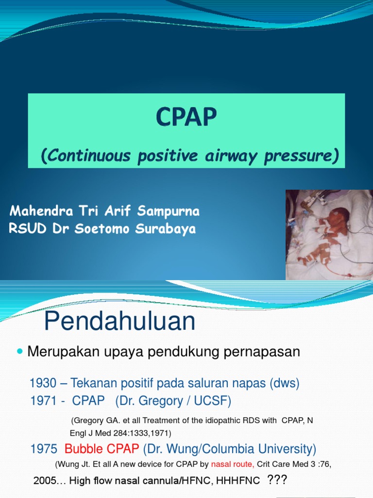 "Panduan Lengkap CPAP Neonatus" | PDF | Sains & Matematika