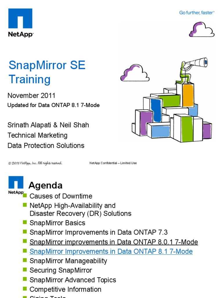 SnapMirror SE Training | PDF | Data Compression | Replication (Computing)