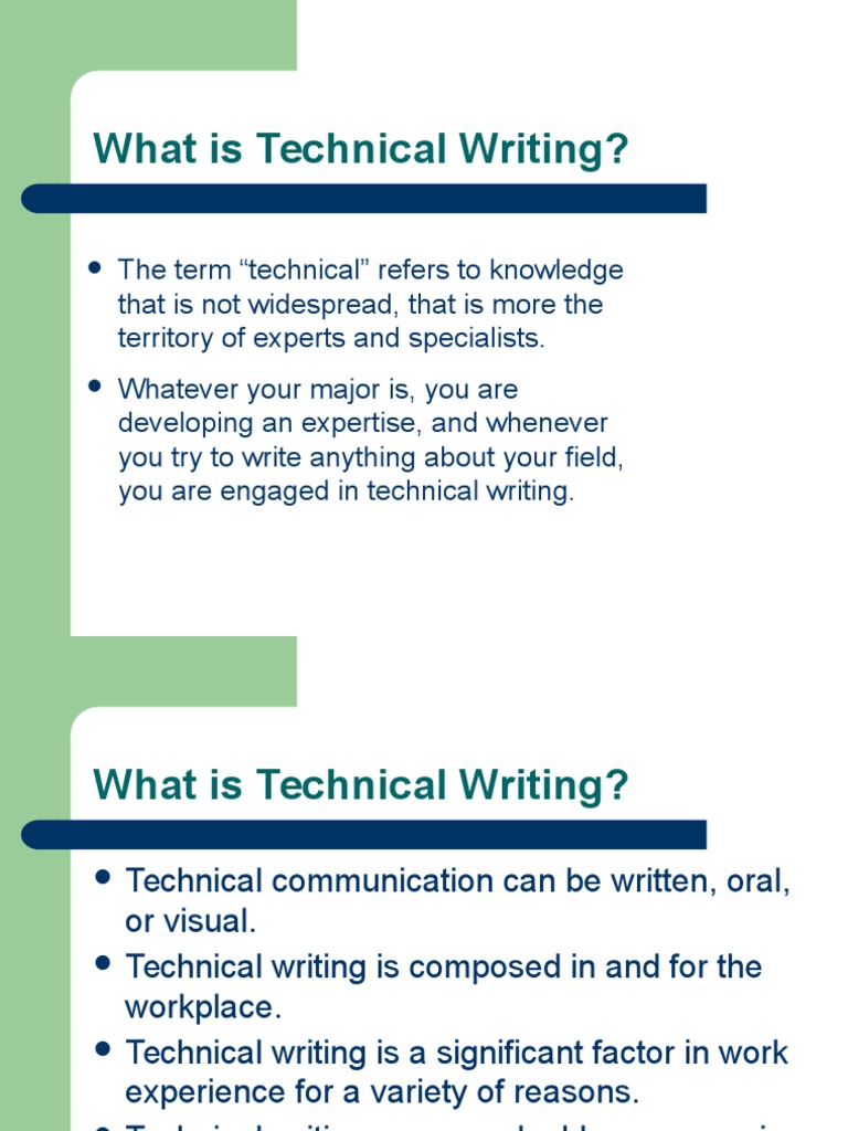Tech Write2 | PDF