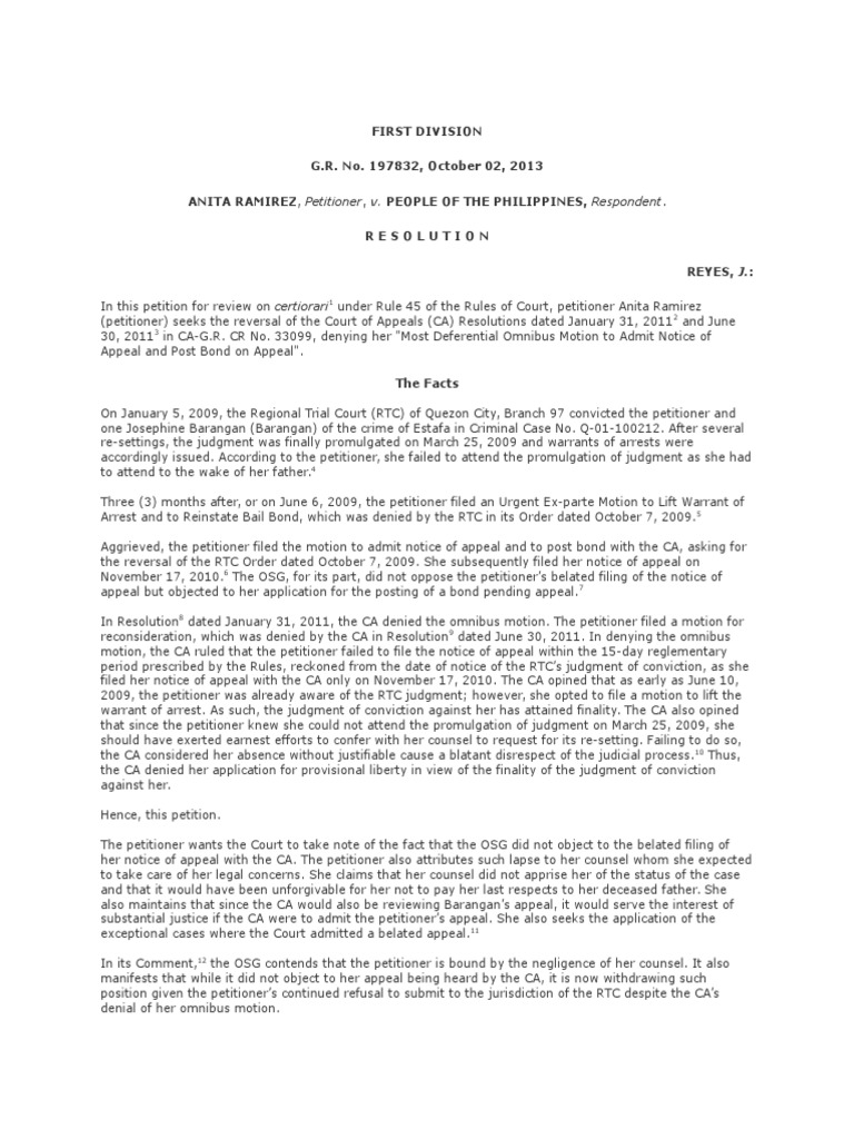 Ramirez V People | PDF | Criminal Procedure In South Africa | Prosecutor