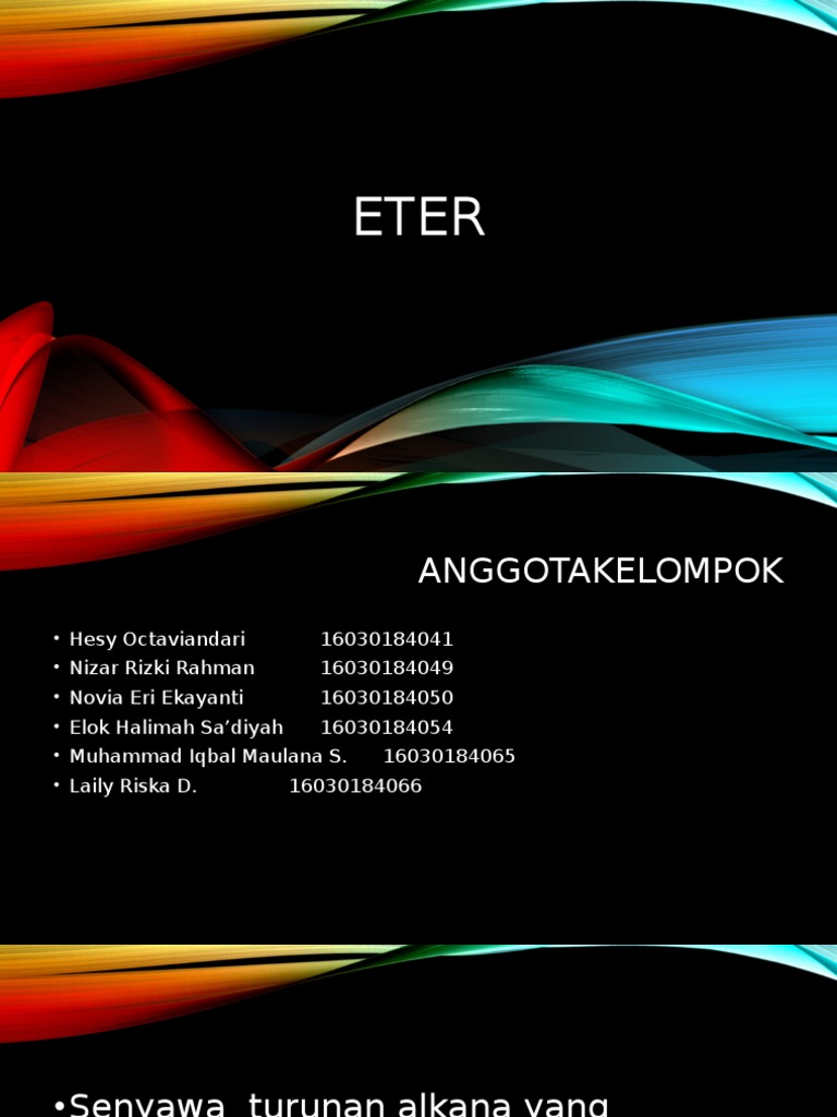 Eter | PDF