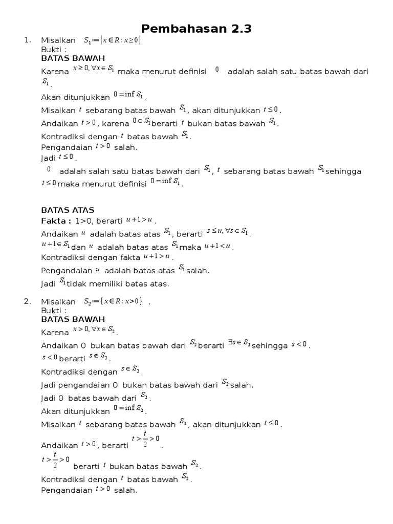 Exercise For Section 2 3 Pdf