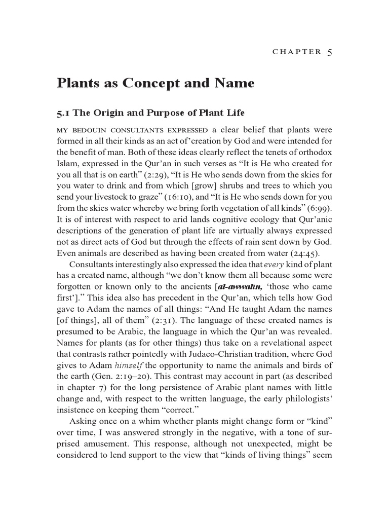 Plants As Concept and Name | PDF | Taxonomy (Biology) | Science