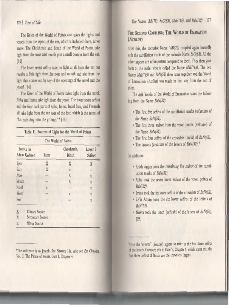 123 - Tree of Life - The Palace of Adam Kadmon | PDF | Jewish Behaviour ...