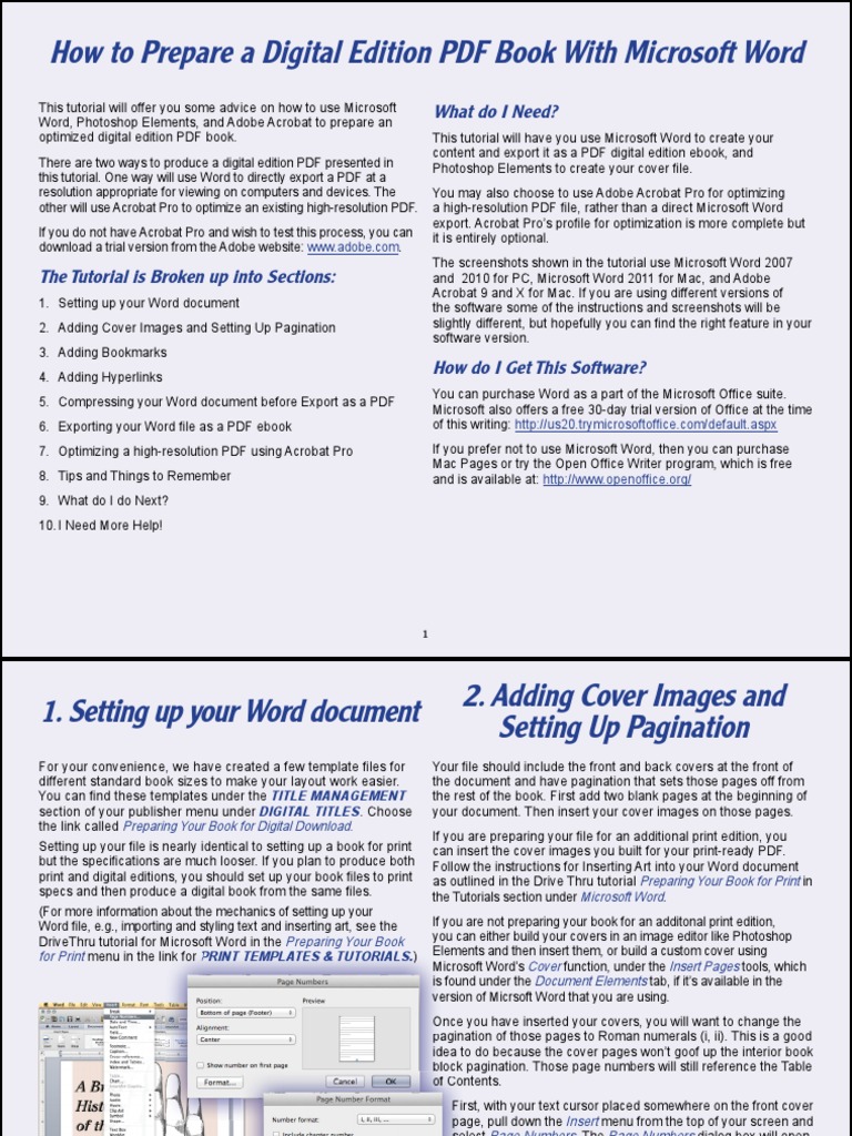 Create a Digital PDF eBook Guide | PDF