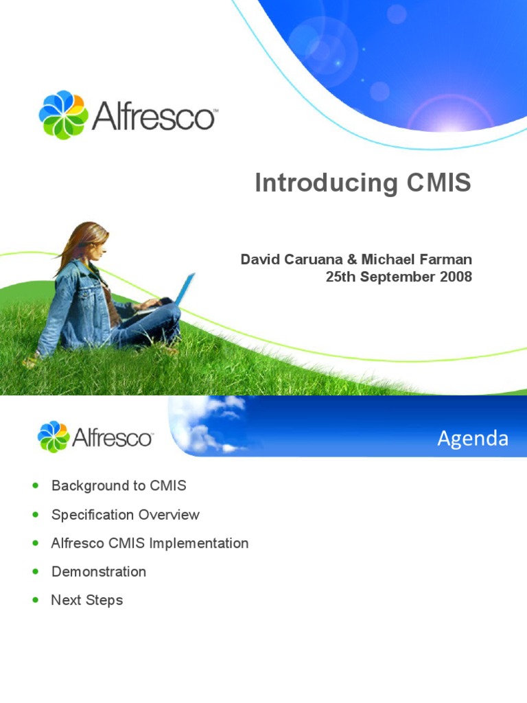 Alfresco CMIS Webinar Final | PDF | Representational State Transfer ...