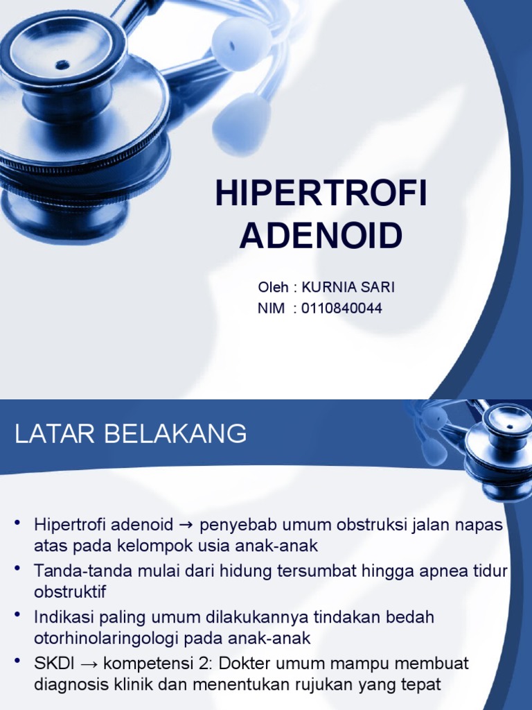 Hipertrofi Adenoid | PDF