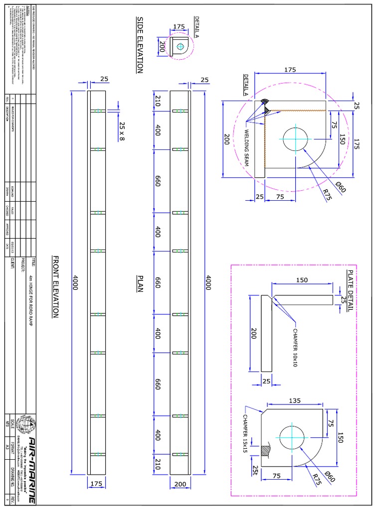 En r0 Hinge For Roro Ramp | PDF