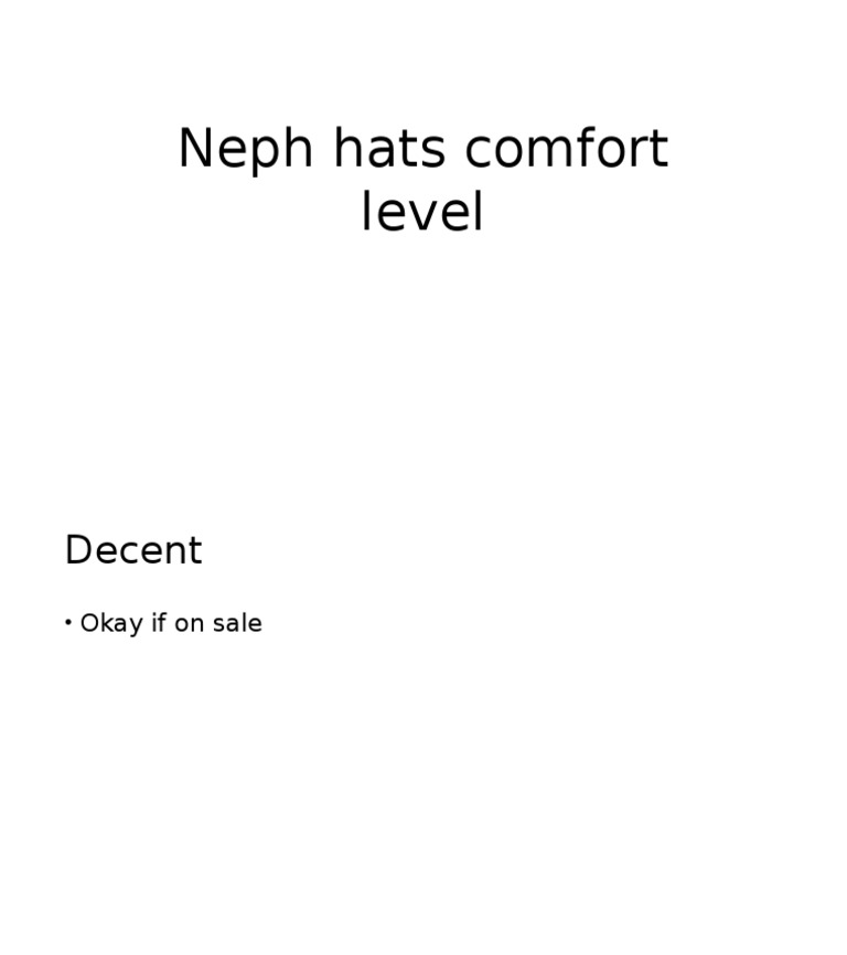 Neph Hat Analysis | PDF
