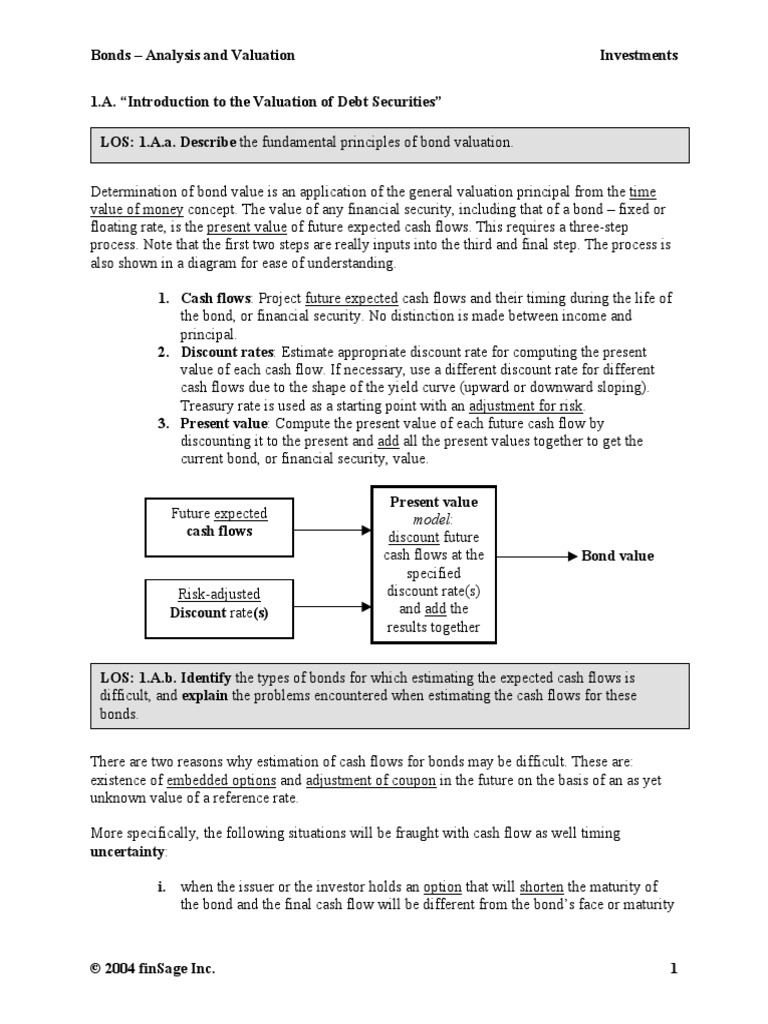 Bonds Analysis Valuation | PDF | Arbitrage | Bonds (Finance)