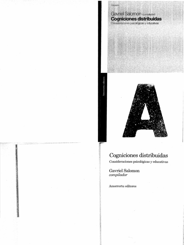 Cogniciones Distribuidas | PDF | Conocimiento | Mente