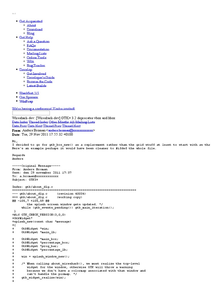 Wireshark Wireshark-De.. | PDF | Pointer (Computer Programming ...