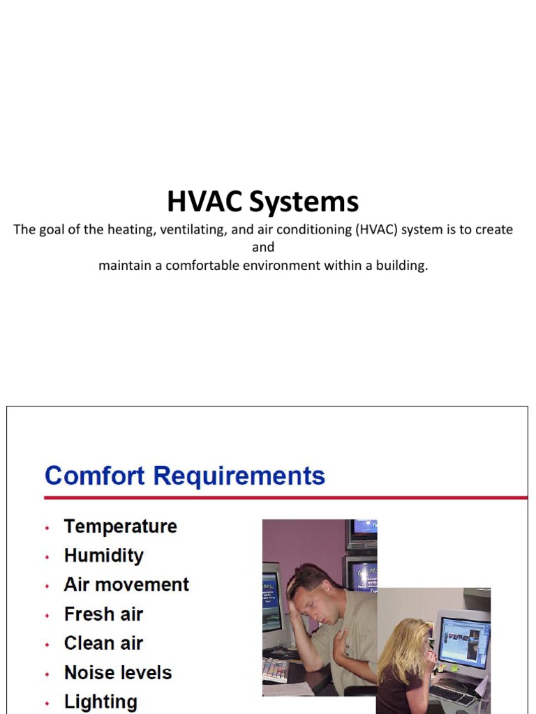 Hvac System Pdf Hvac Air Conditioning