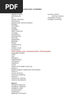 English Vocabulary (List of Words), C2 | PDF | Adjective | Verb