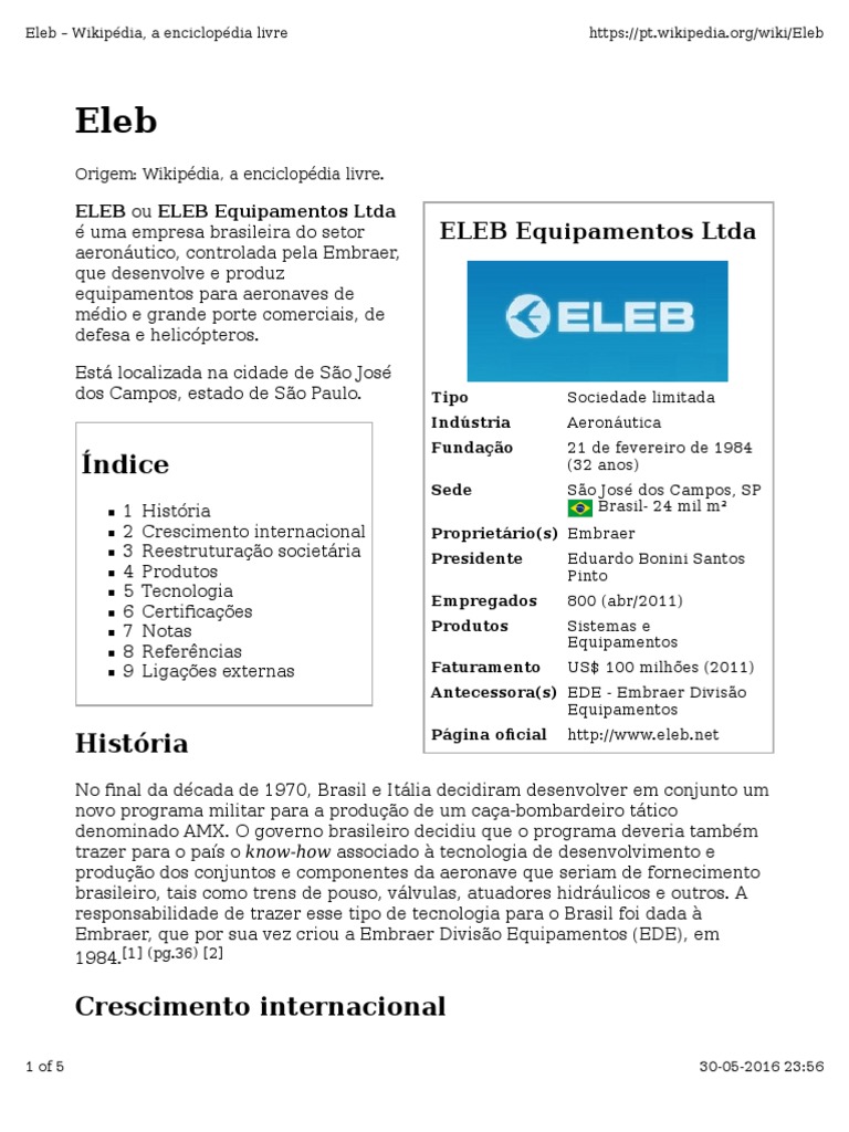 Eleb | PDF | Aviação | Aeronave