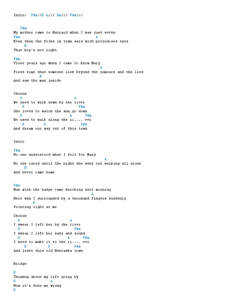 Hazard Chords (Ver 2) by Richard Marx at Ultimate-Guitar | PDF